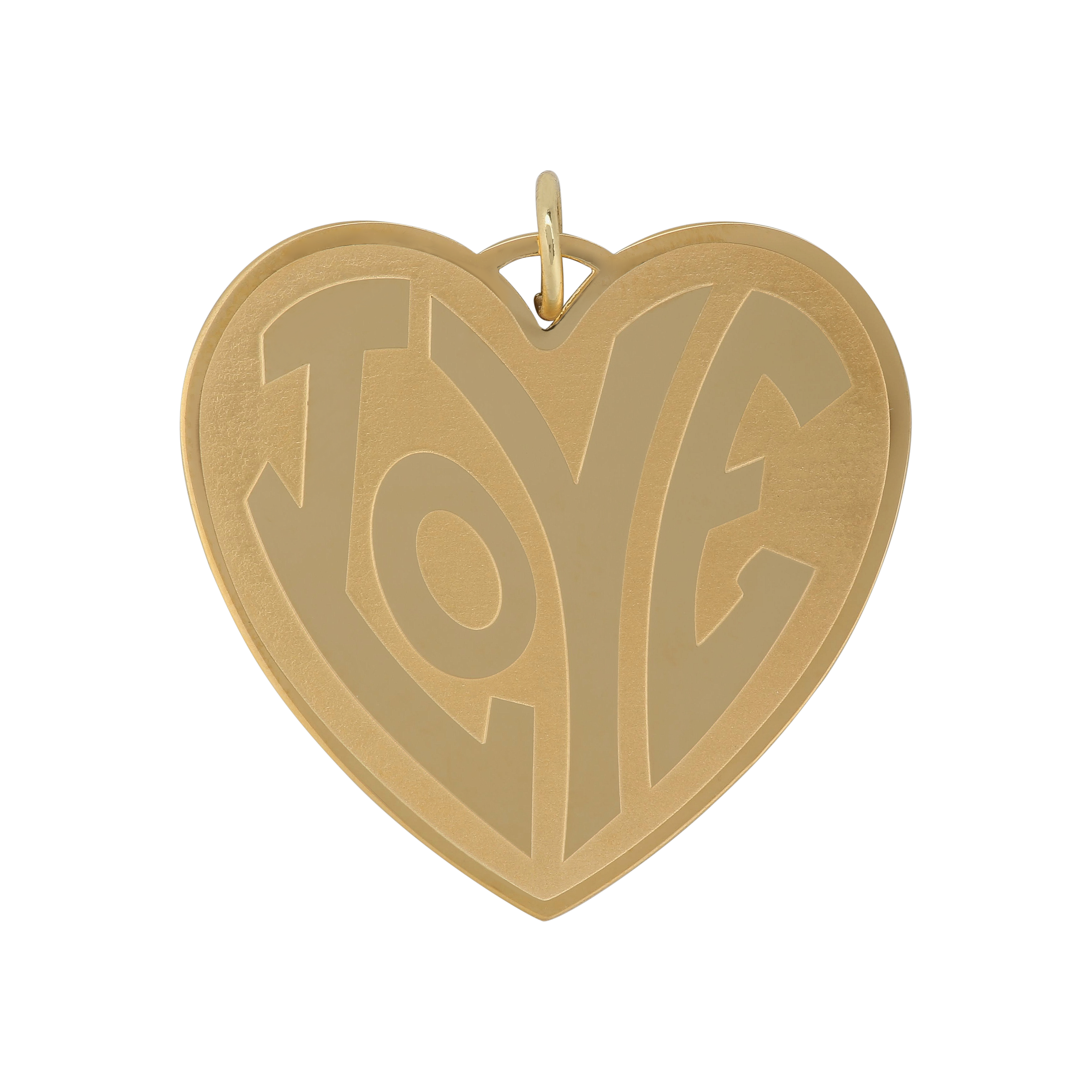Heart Retro Love Charm – LOGAN TAY